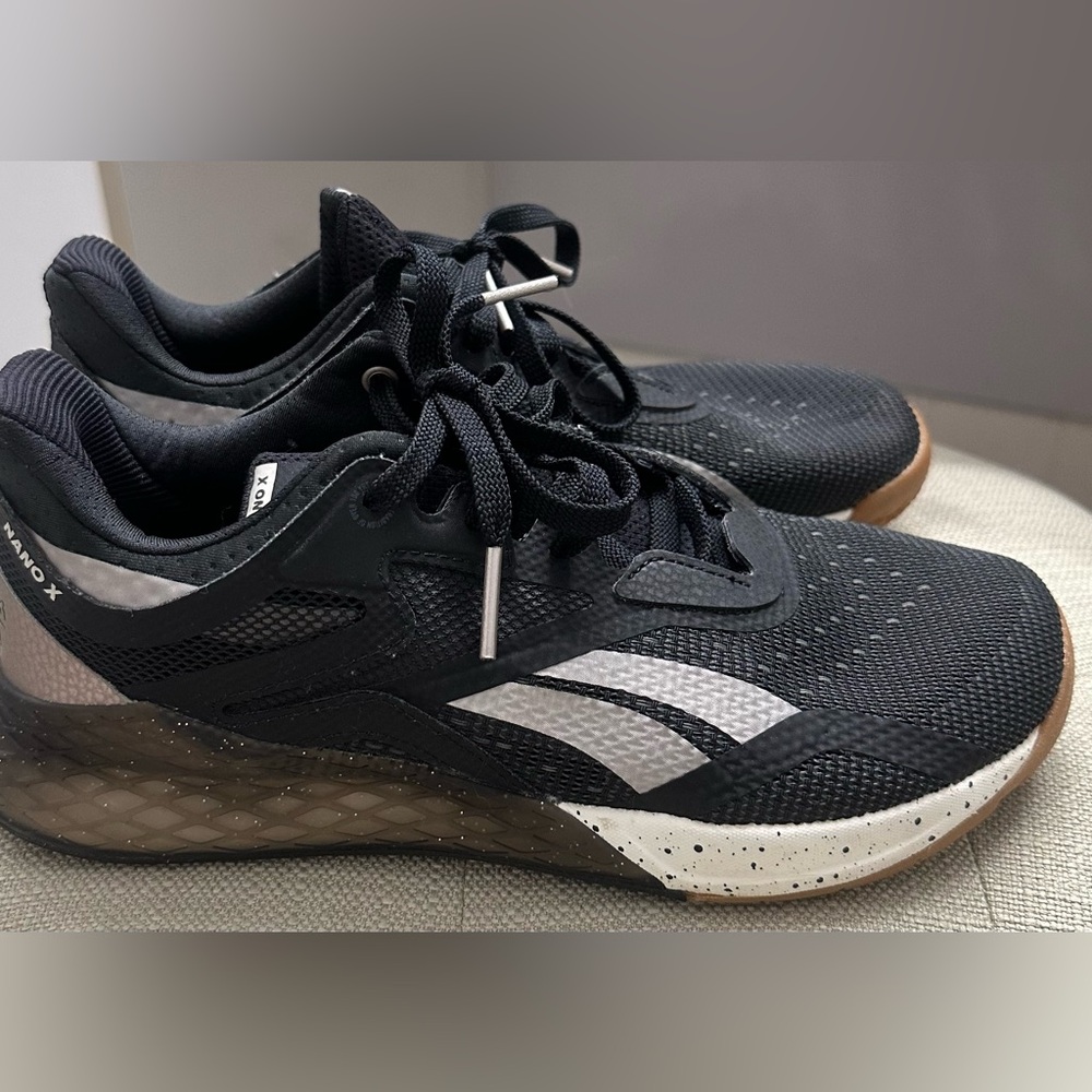 - Reebok Nano X Black Moondust Metallic - Gem